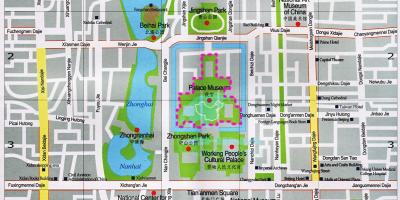 Beijing / Pequim mapa - Mapas Beijing / Pequim (China)