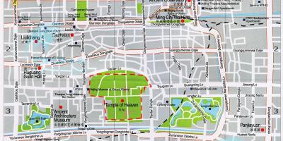 Beijing / Pequim mapa - Mapas Beijing / Pequim (China)